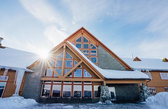 Winter at Talkeetna Alaskan Lodge | Denali to the North, Aurora Above